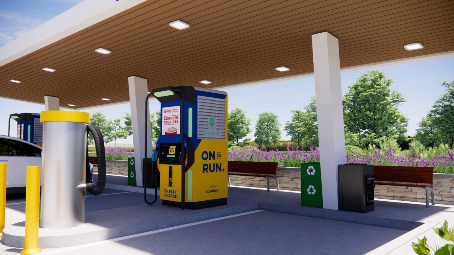 Driivz's will Power EV Charging for ON the RUN Charging